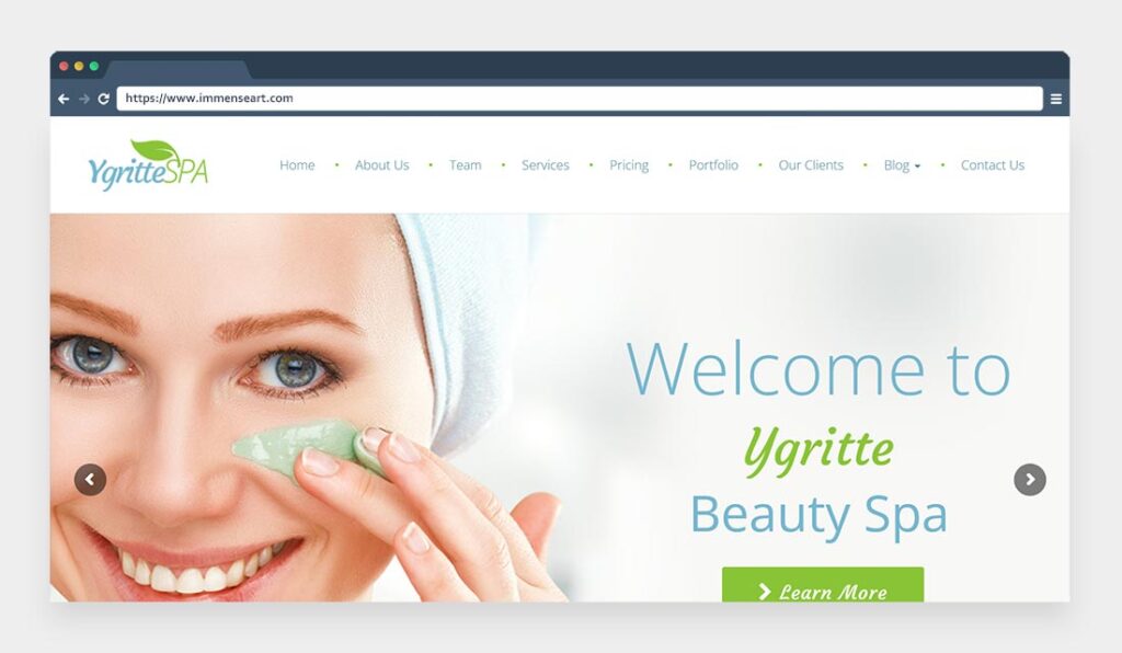 23+ Best WordPress Themes for Beauty Salon (Free/Paid) - ImmenseArt